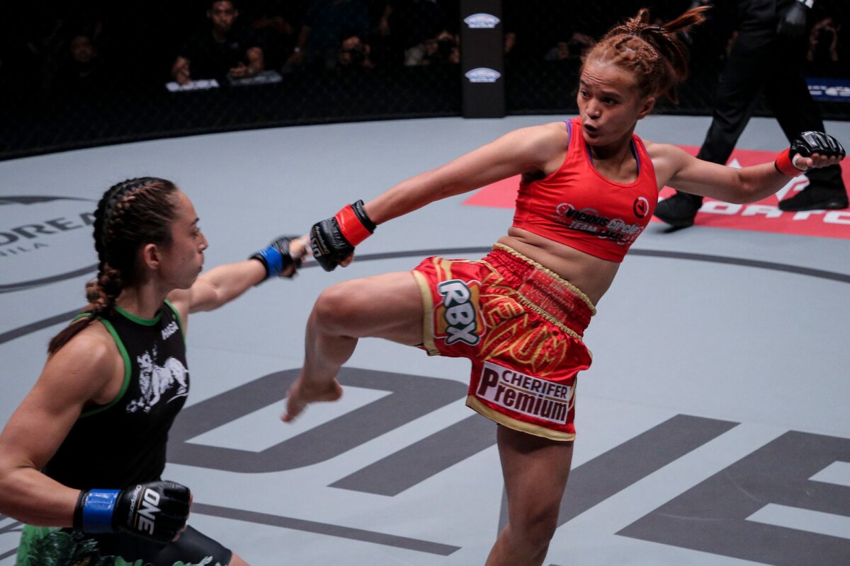 Gina Iniong Has No Problem Facing Mei Yamaguchi on Short Notice - ONE ...