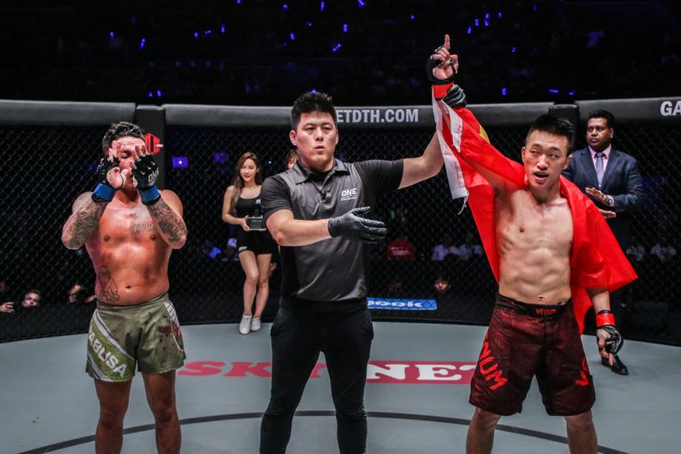 “The Ghost” Chen Rui Earns An Impressive Second-Round TKO - ONE ...