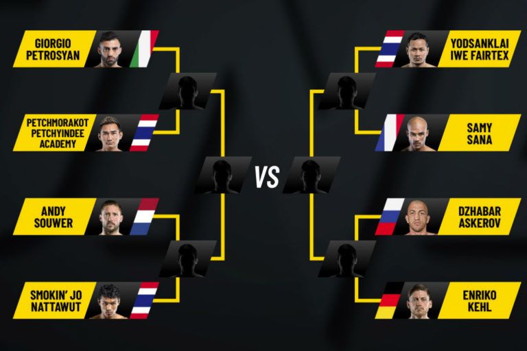 ONE Kickboxing World Grand Prix Bouts And Full Bracket Revealed - ONE ...