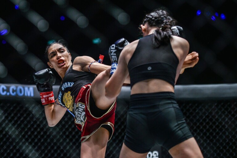 Janet Todd Scores 3 Knockdowns, Beats Wang Chin Long By TKO - ONE ...