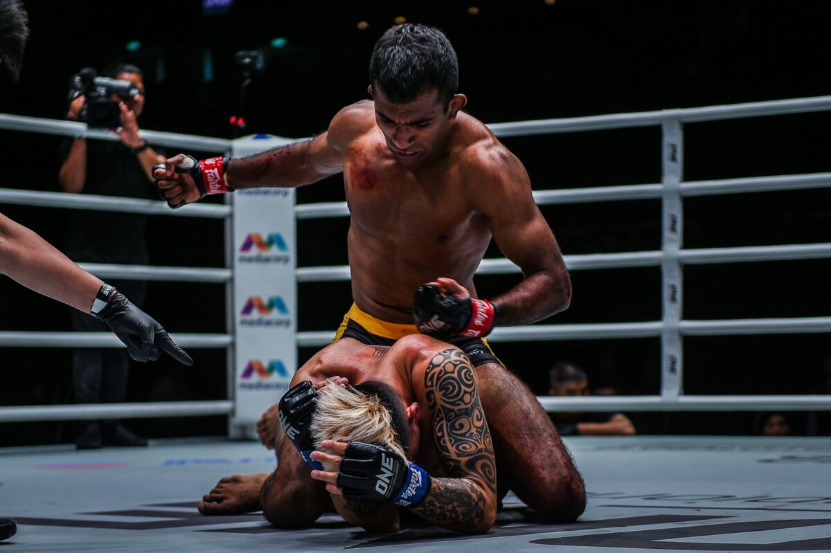 Rahul Raju Claims Come-From-Behind Submission Win In Singapore - ONE ...
