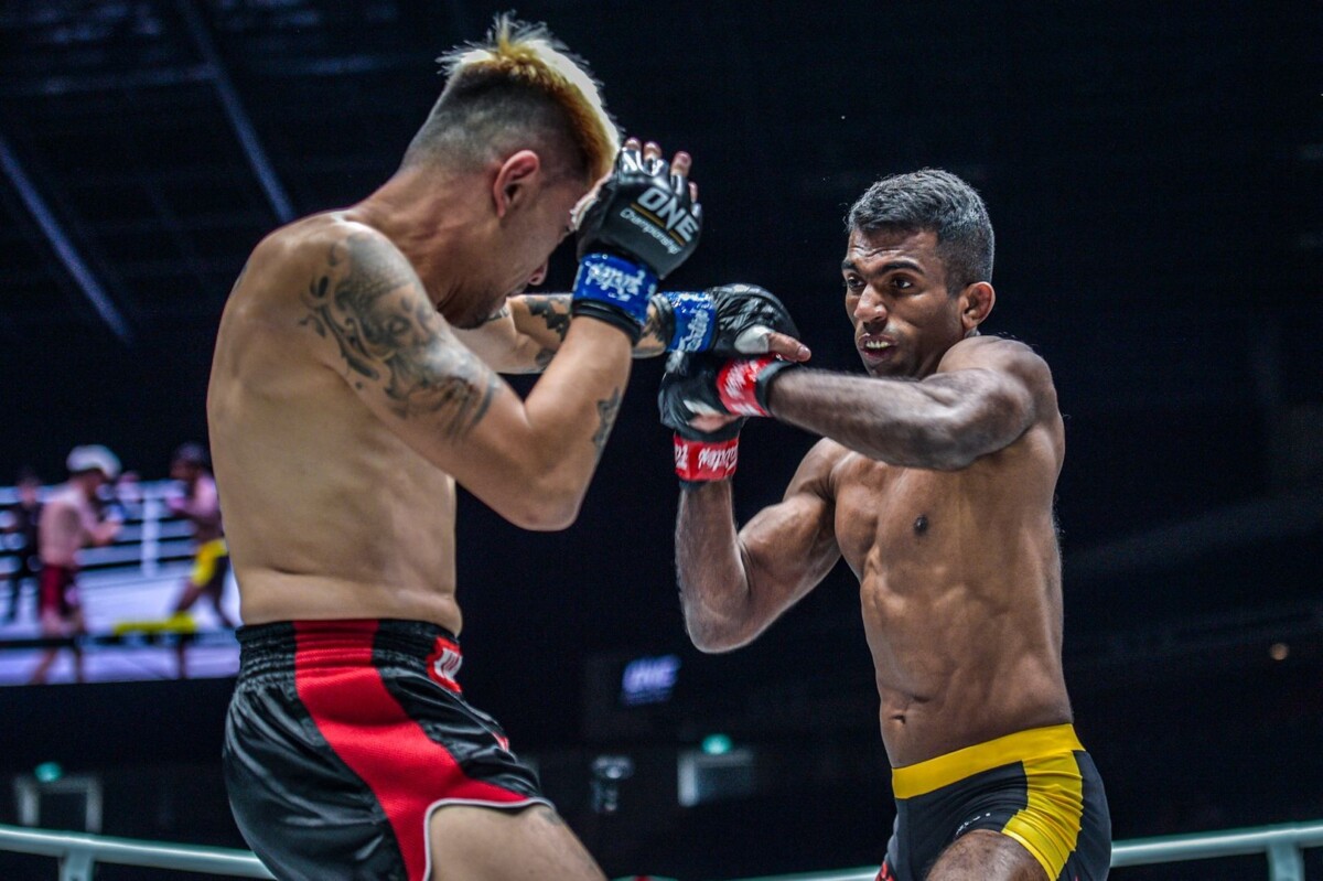 Rahul Raju Claims Come-From-Behind Submission Win In Singapore - ONE ...