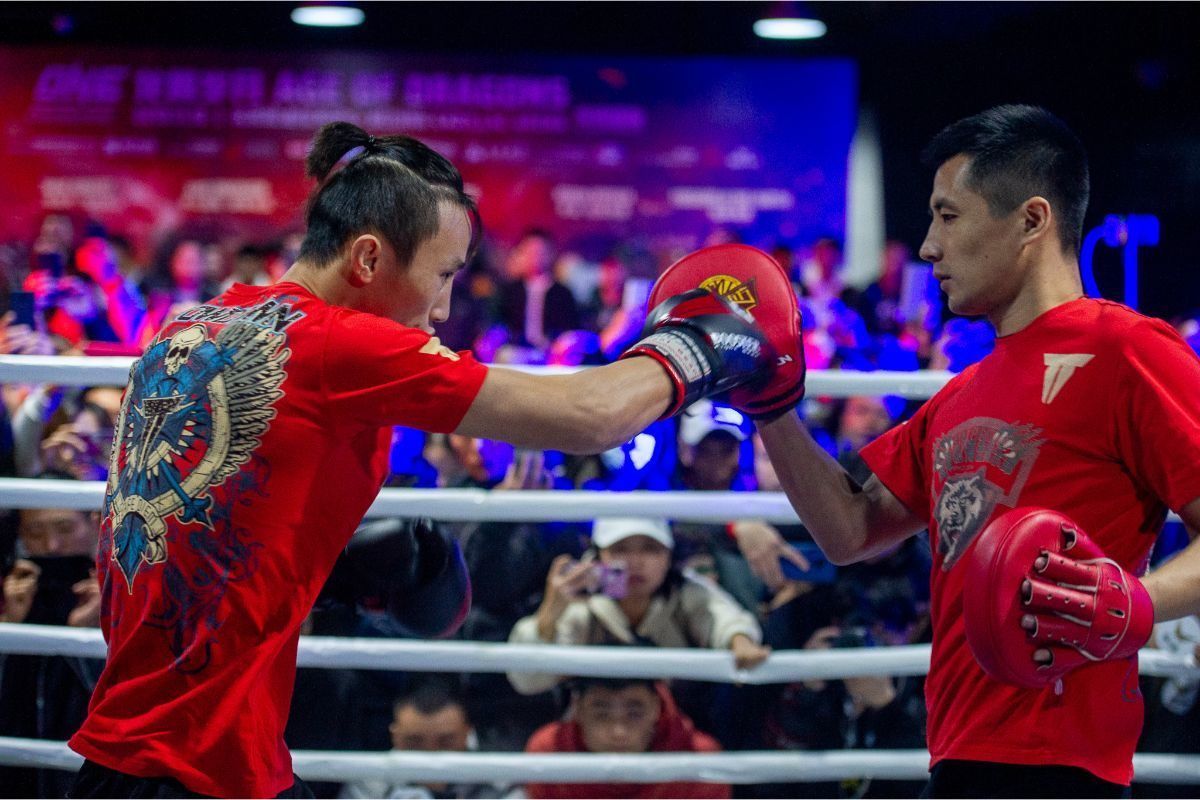 Gallery – Athletes Face Off At ONE: AGE OF DRAGONS Open Workout - ONE ...