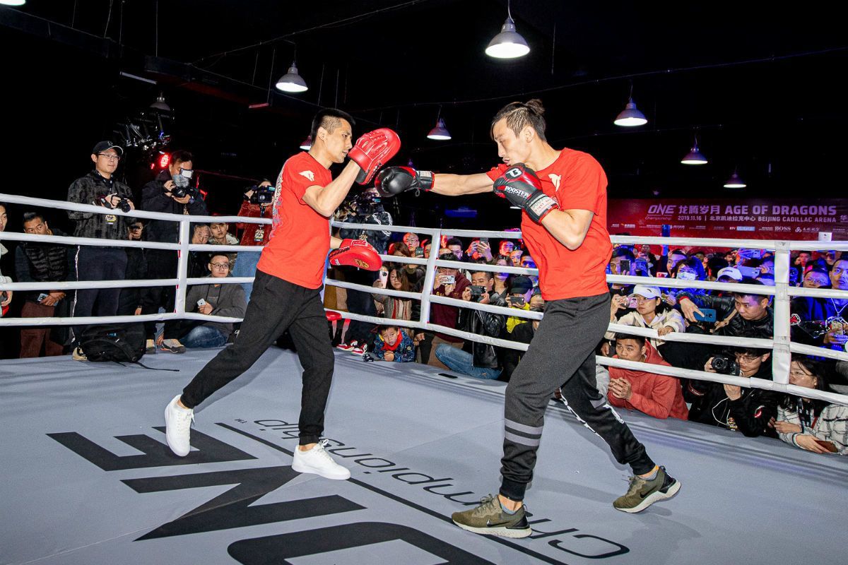 Gallery – Athletes Face Off At ONE: AGE OF DRAGONS Open Workout - ONE ...