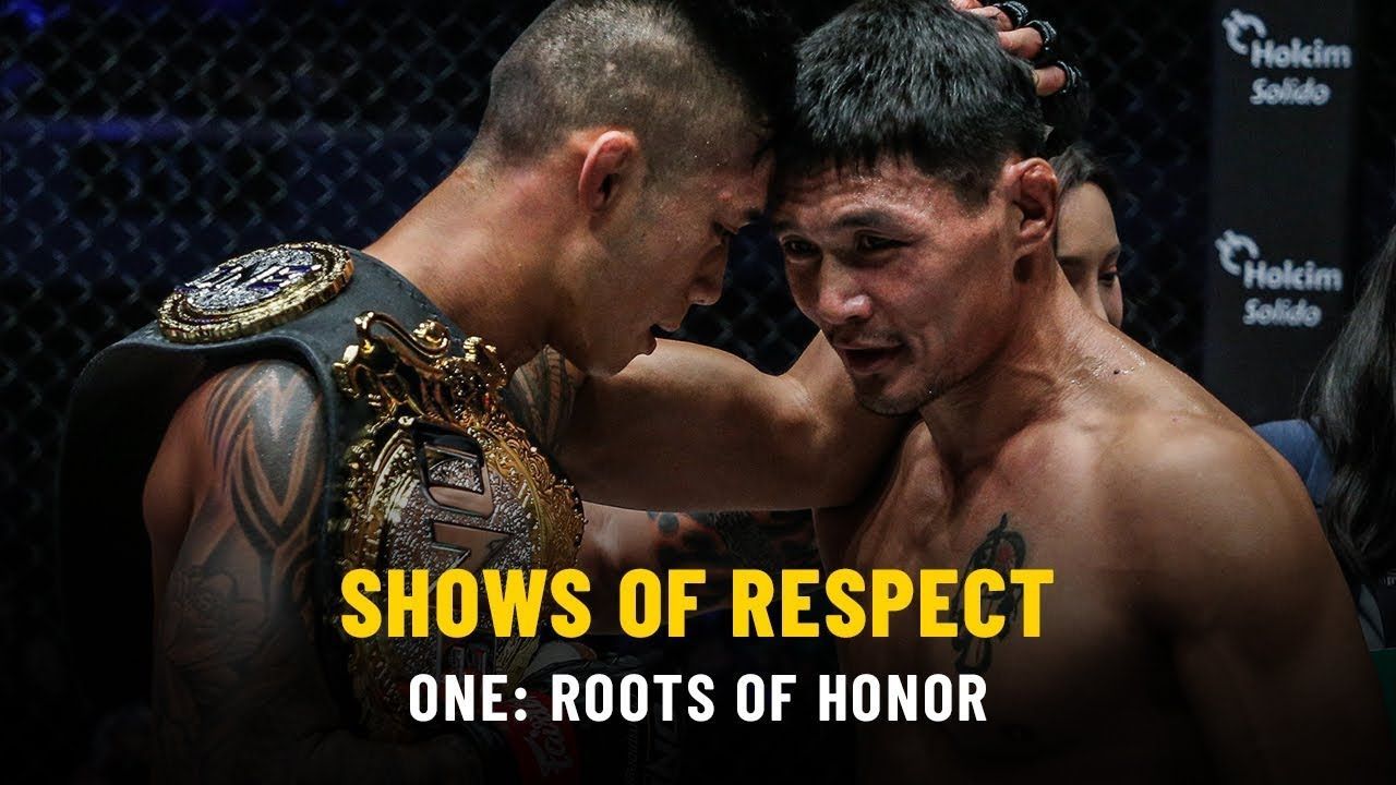 Shows Of Respect | ONE: ROOTS OF HONOR - ONE Championship – The Home Of ...