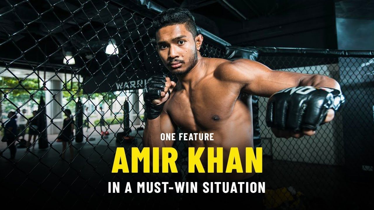 Amir Khan In A Must Win Situation One Feature One Championship The Home Of Martial Arts 