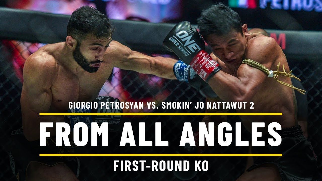 Giorgio Petrosyan vs. Smokin’ Jo Nattawut 2 | ONE From All Angles - ONE ...