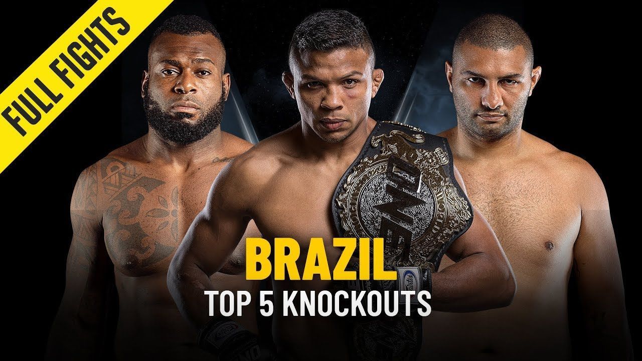 Top 5 Knockouts | Brazil | ONE Full Fights - ONE Championship – The ...