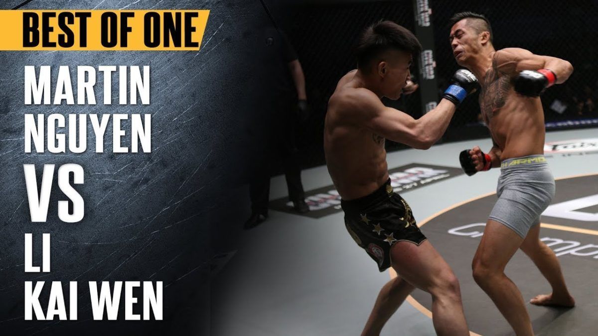 ONE: Best Fights | Martin Nguyen vs. Li Kai Wen | Face-off Between Two ...