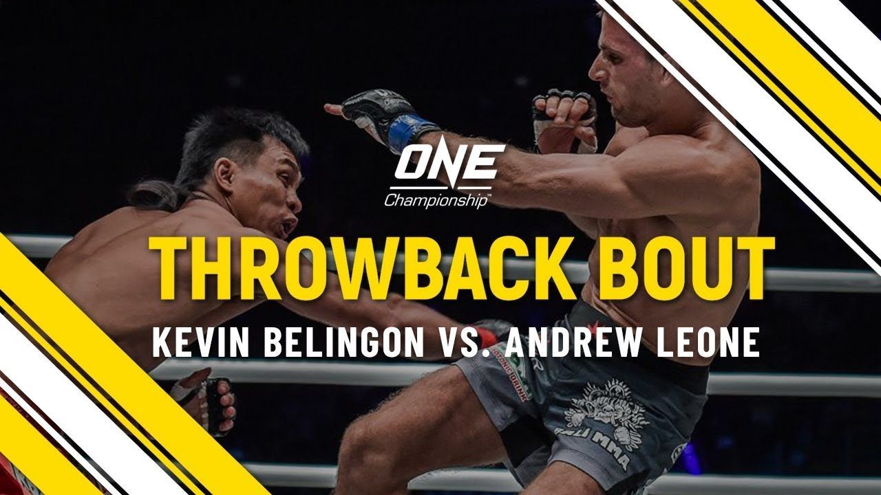 Kevin Belingon vs. Andrew Leone | ONE Full Fight | Throwback Bout - ONE ...