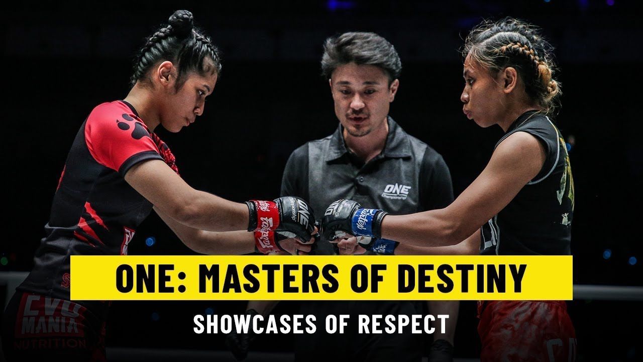 Shows Of Respect | ONE: MASTERS OF DESTINY - ONE Championship – The ...