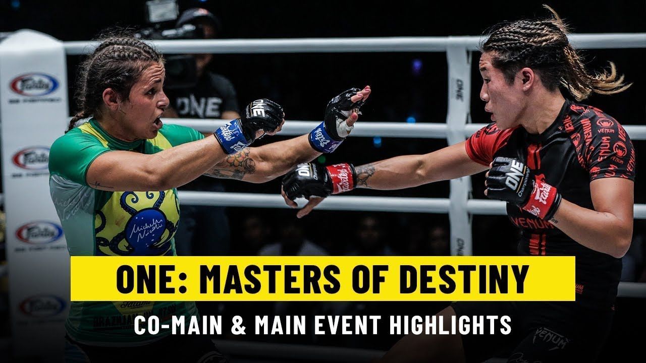 ONE: MASTERS OF DESTINY Main & Co-Main Event | ONE Highlights - ONE ...