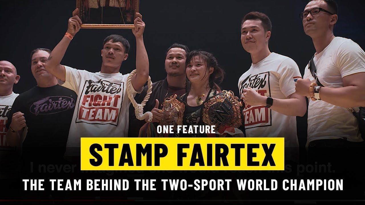 The Team Behind Stamp Fairtex | ONE Feature - ONE Championship – The ...