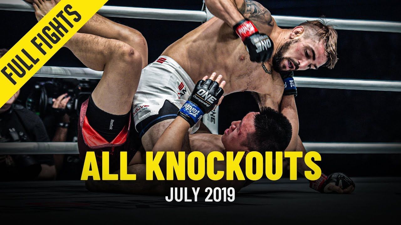 All Knockouts In July 2019 | ONE Full Fights - ONE Championship – The ...