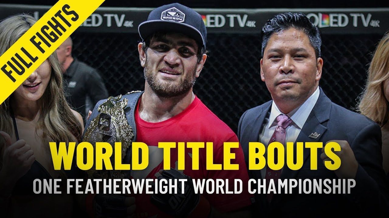 History Of The ONE Featherweight World Title | Part 2 | ONE Full Fights ...