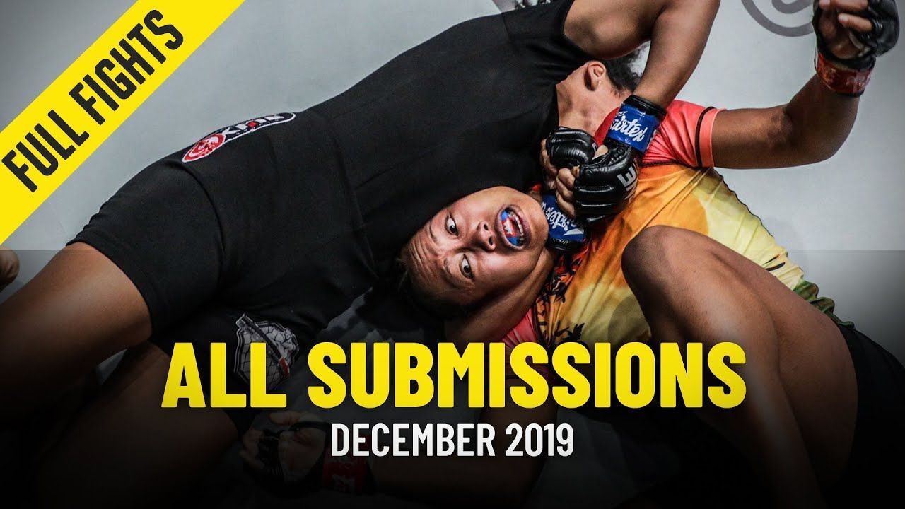 All Submissions In December 2019 | ONE Full Fights - ONE Championship ...