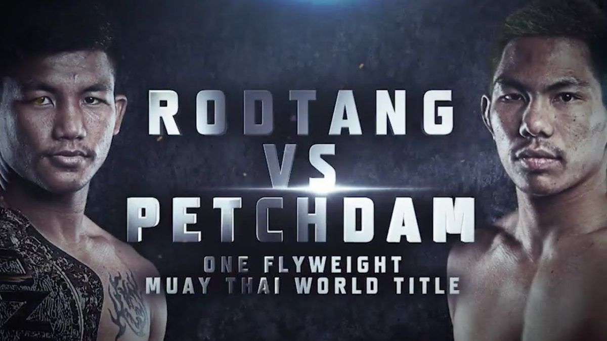 Every Rodtang Jitmuangnon Fight In ONE Championship - ONE Championship ...