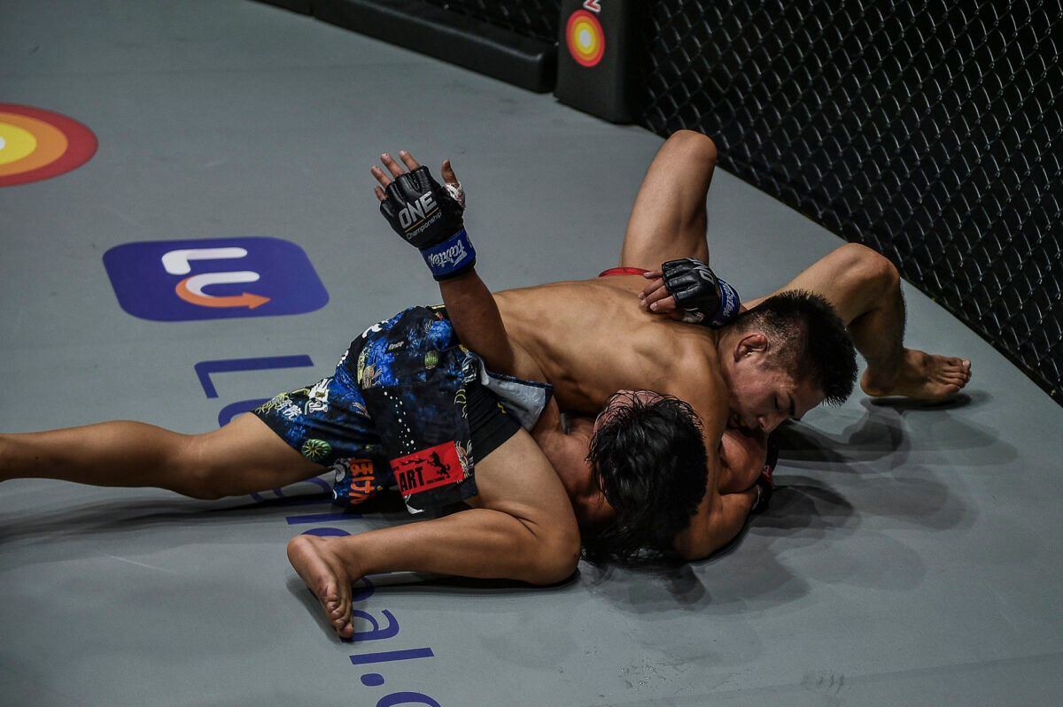 Minowa Rides Grappling To Tough Split Decision Win Over Adiwang - ONE ...