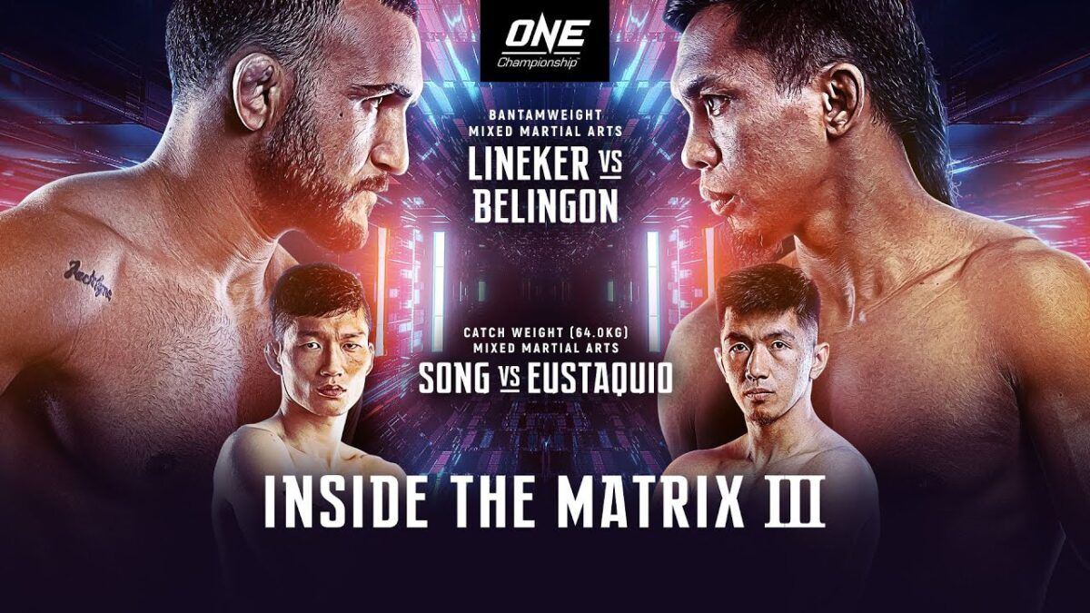 EPIC Finishes From ONE: INSIDE THE MATRIX III Stars - ONE Championship ...
