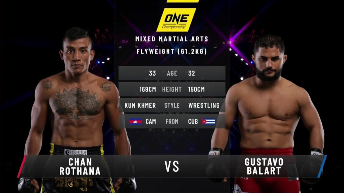 Chan Rothana - ONE Championship – The Home Of Martial Arts