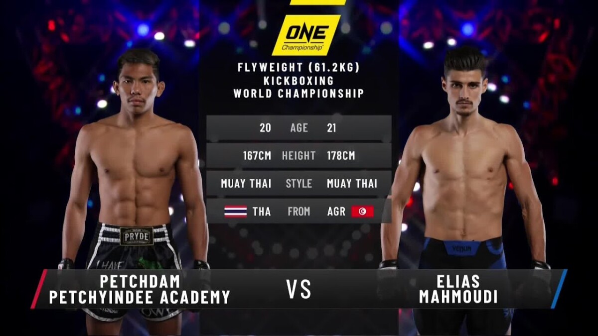 Elias “The Sniper” Mahmoudi - ONE Championship – The Home Of Martial Arts