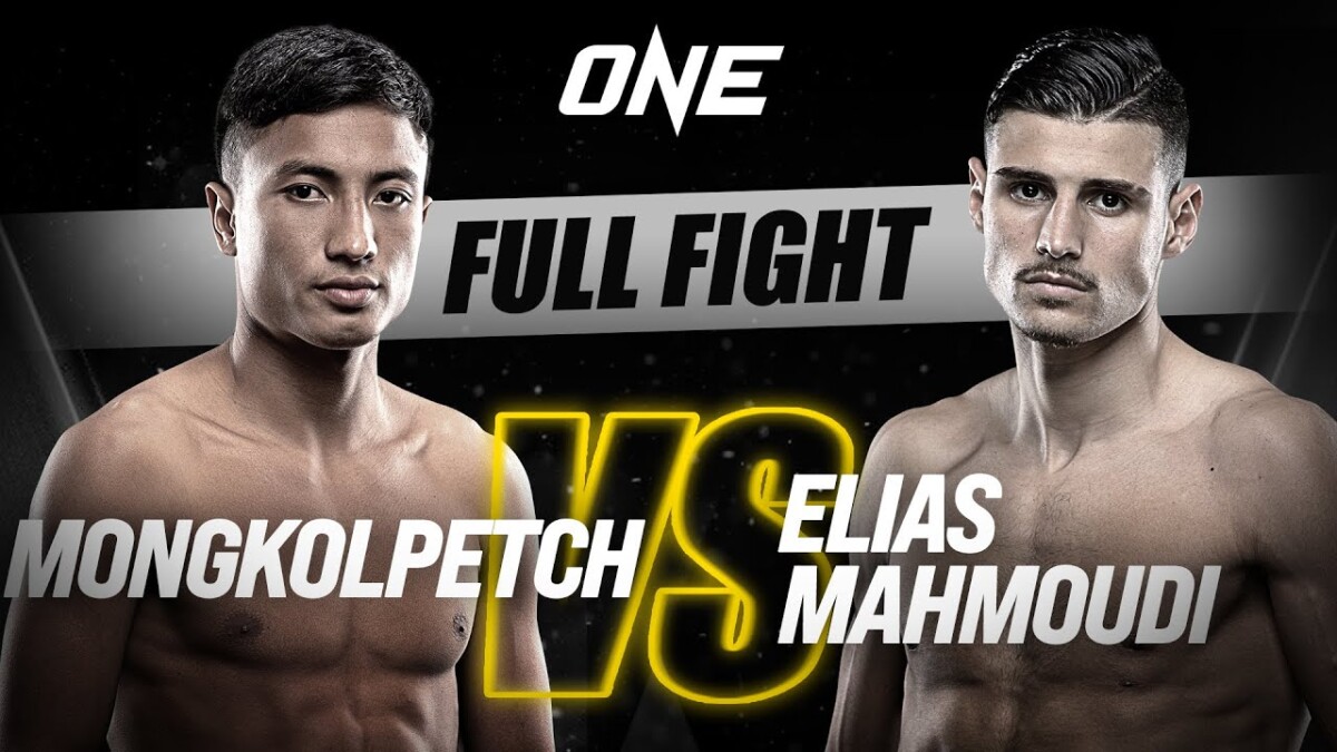 Elias “The Sniper” Mahmoudi - ONE Championship – The Home Of Martial Arts