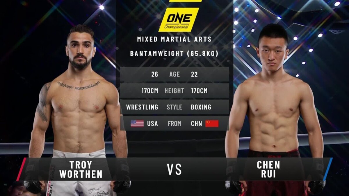 Chen “The Ghost” Rui - ONE Championship – The Home Of Martial Arts