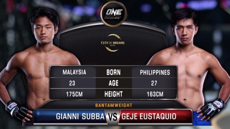 Geje “Gravity” Eustaquio - ONE Championship – The Home Of Martial Arts