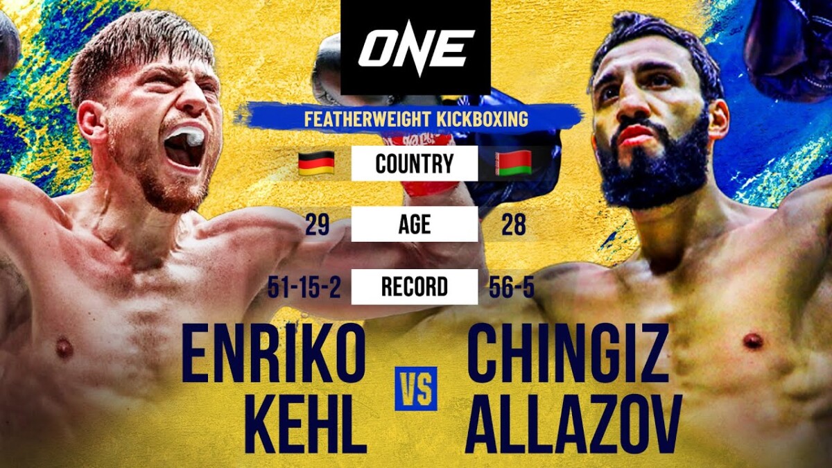 Enriko “The Hurricane” Kehl - ONE Championship – The Home Of Martial Arts