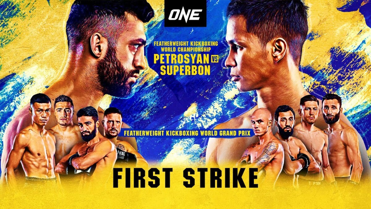 ONE: FIRST STRIKE Ceremonial Weigh-In & Faceoffs - ONE Championship ...