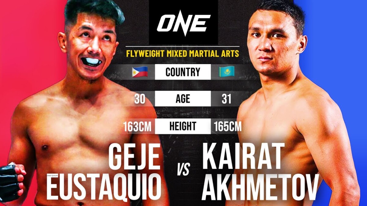 Geje “Gravity” Eustaquio - ONE Championship – The Home Of Martial Arts