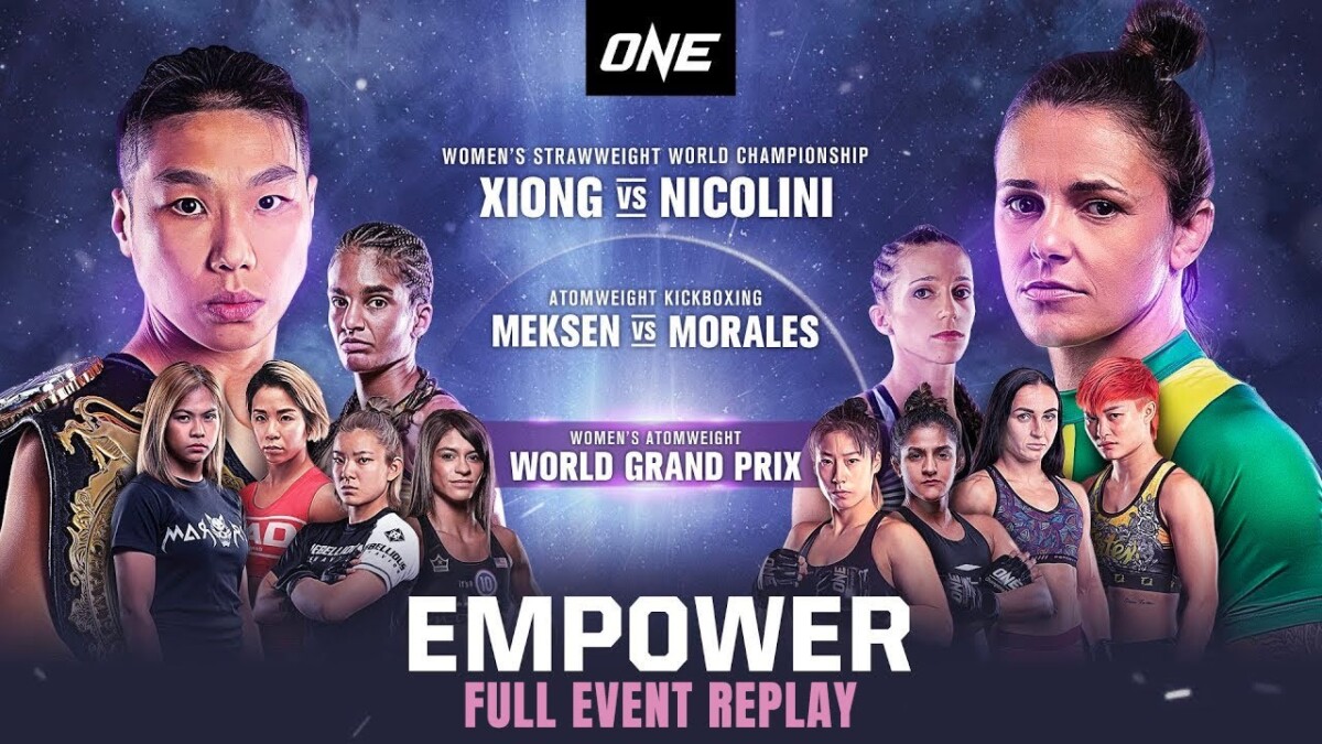 ONE: FIRST STRIKE | Full Event Replay - ONE Championship – The Home Of ...