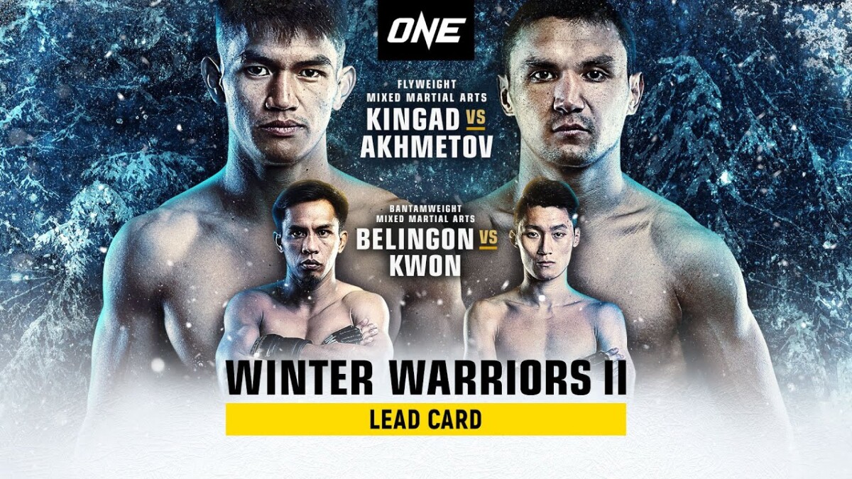 [Watch In HD] ONE: WINTER WARRIORS II - ONE Championship – The Home Of ...
