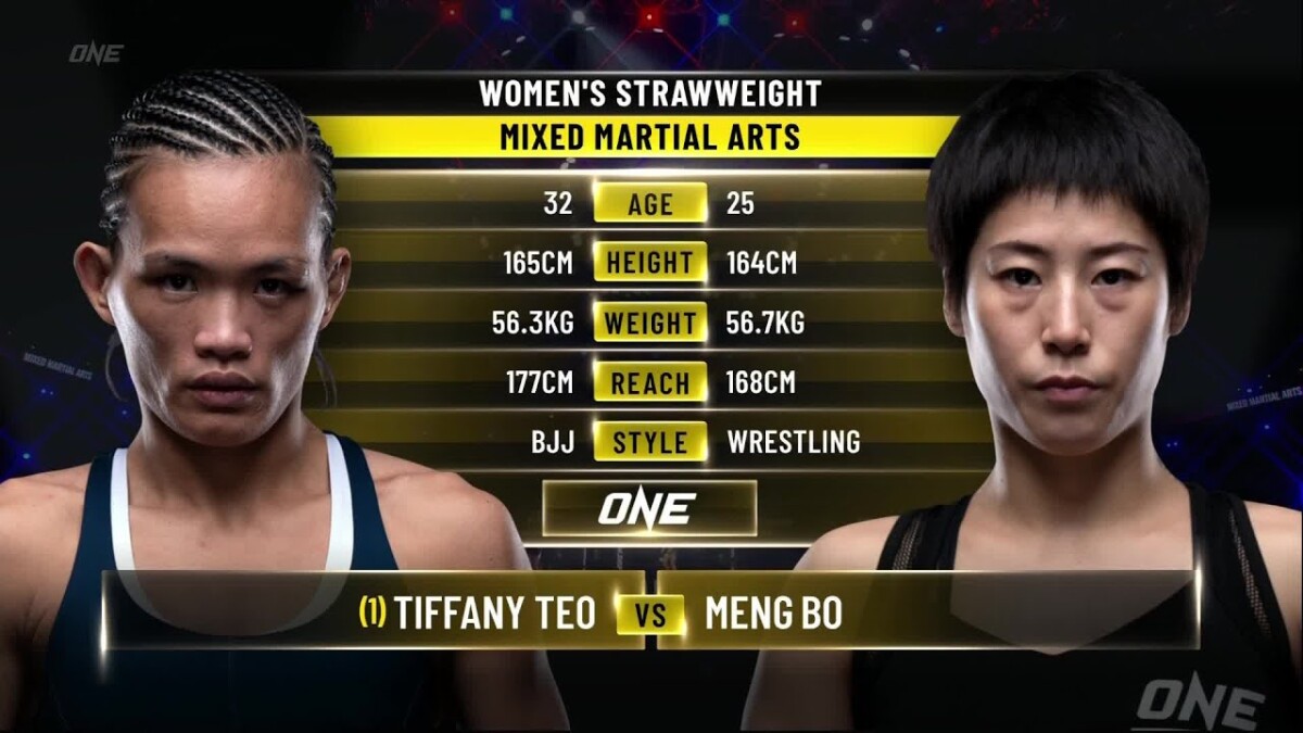 Tiffany “No Chill” Teo - ONE Championship – The Home Of Martial Arts