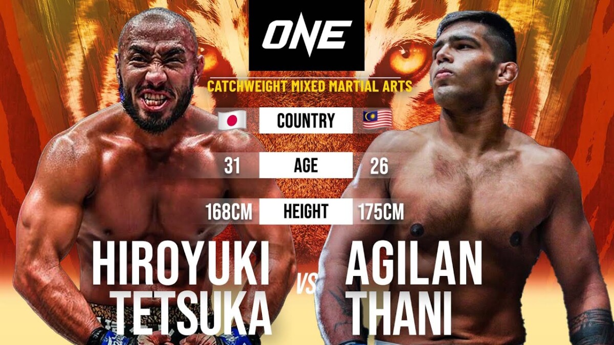 VIRAL CELEBRATION Agilan Thani vs. Hiroyuki Tetsuka | Full Fight - ONE ...