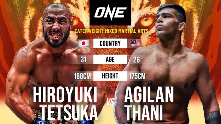VIRAL CELEBRATION Agilan Thani vs. Hiroyuki Tetsuka | Full Fight - ONE ...