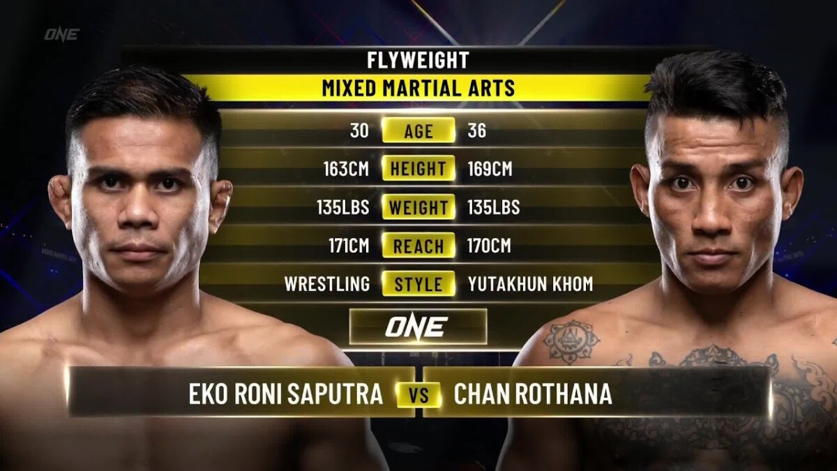 Eko Roni Saputra - ONE Championship – The Home Of Martial Arts