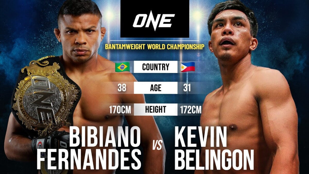 Bibiano “The Flash” Fernandes - ONE Championship – The Home Of Martial Arts