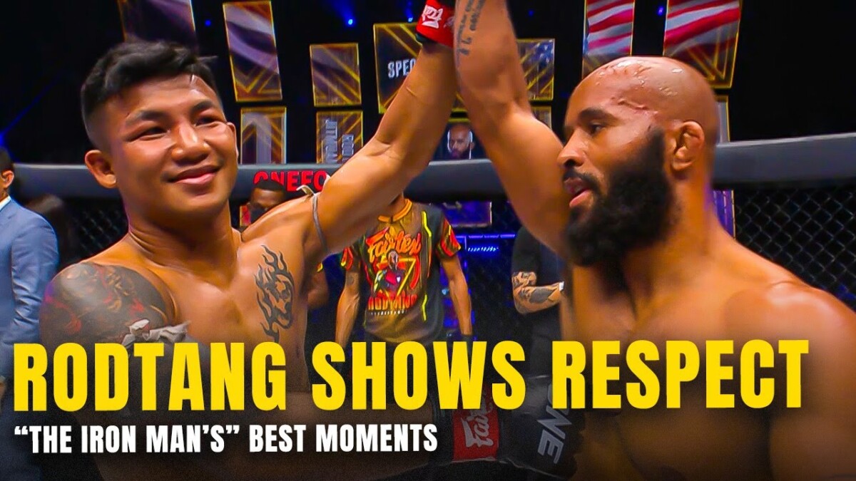 Why Rodtang Is The ‘Iron Man’ Of Muay Thai - ONE Championship – The ...