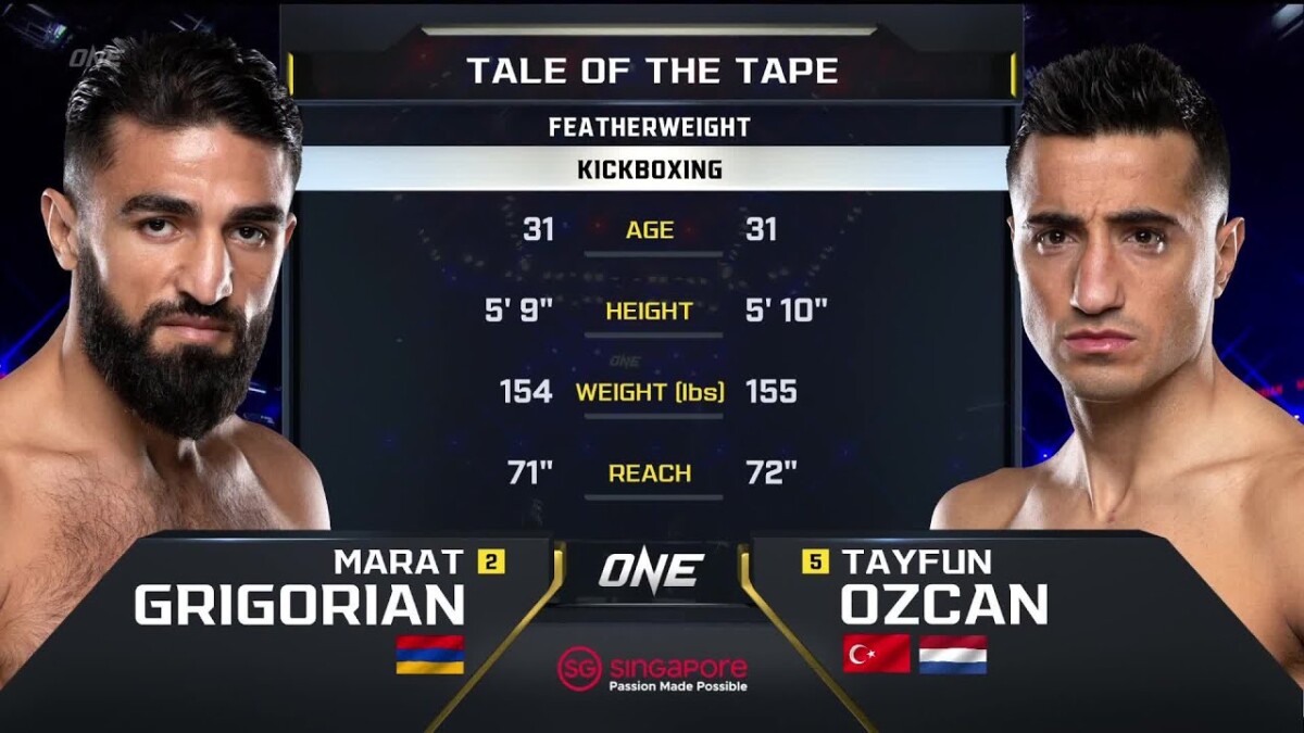 Marat Grigorian - ONE Championship – The Home Of Martial Arts