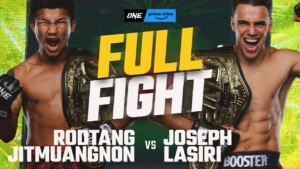 Rodtang “The Iron Man” Jitmuangnon MMA Stats, News, Videos ,and More - ONE Championship