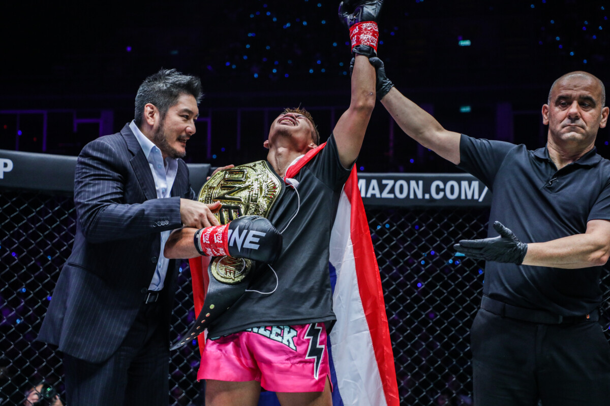 Superlek Kiatmoo9 Claims Vacant One Flyweight Kickboxing World Title In Grueling Battle With