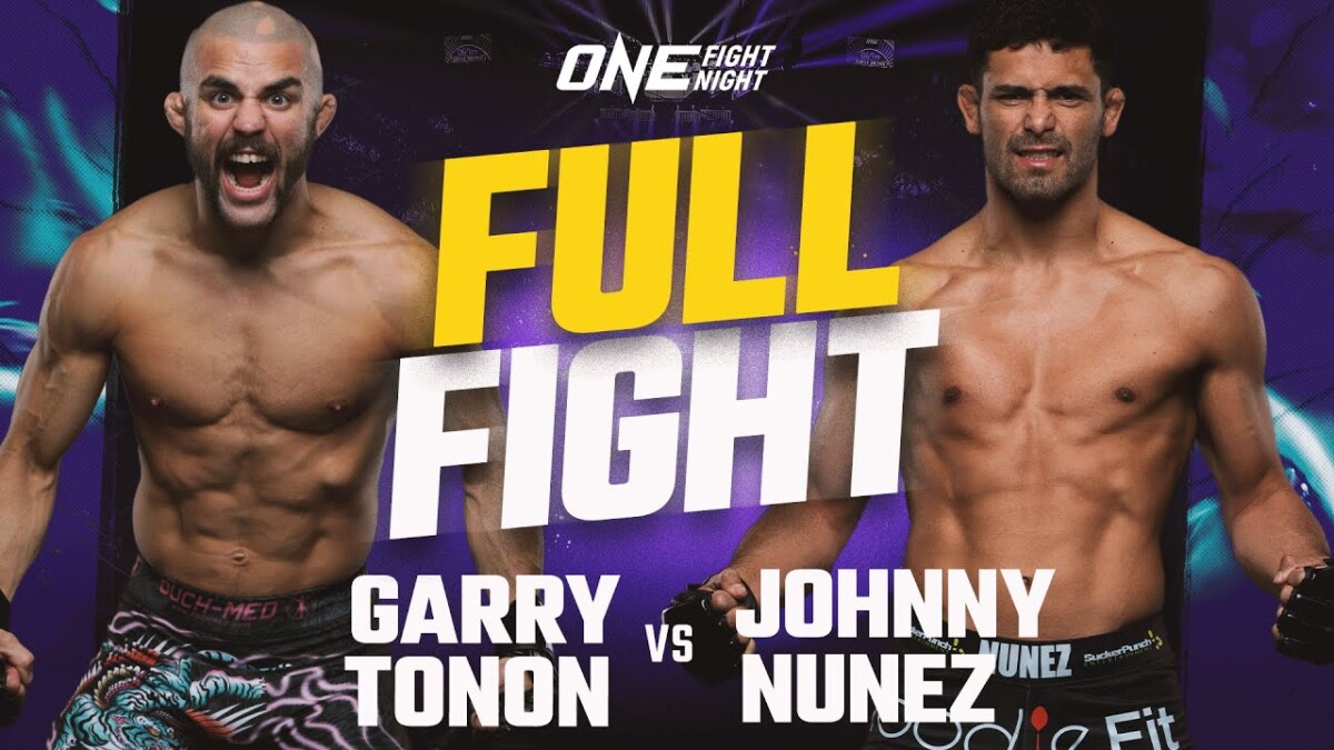 Garry “The Lion Killer” Tonon - ONE Championship – The Home Of Martial Arts