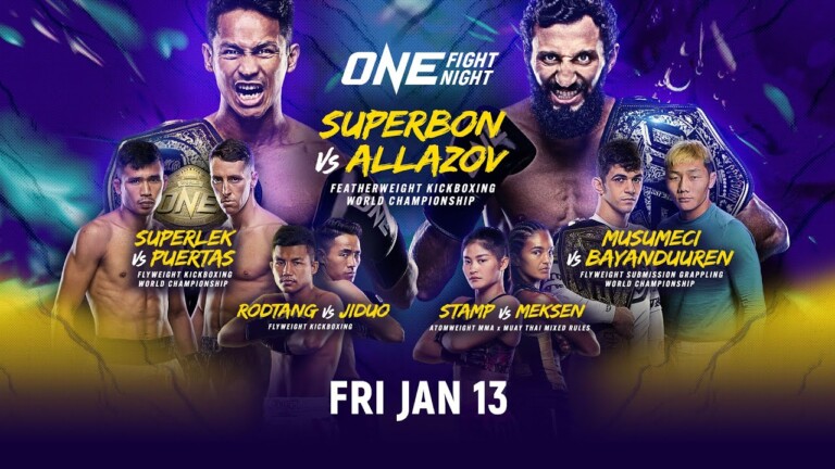 ONE Fight Night 6: Superbon vs. Allazov - ONE Championship – The Home ...