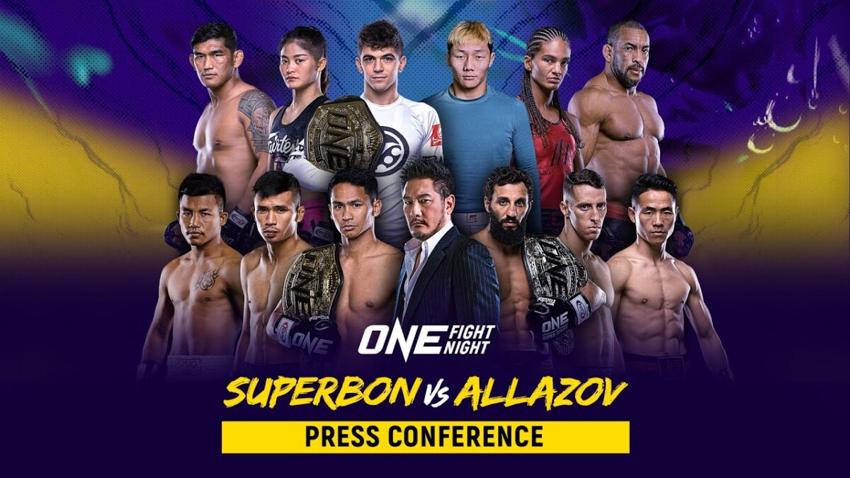 ONE Fight Night 6: Superbon vs. Allazov | Weigh-Ins & Hydration Tests ...