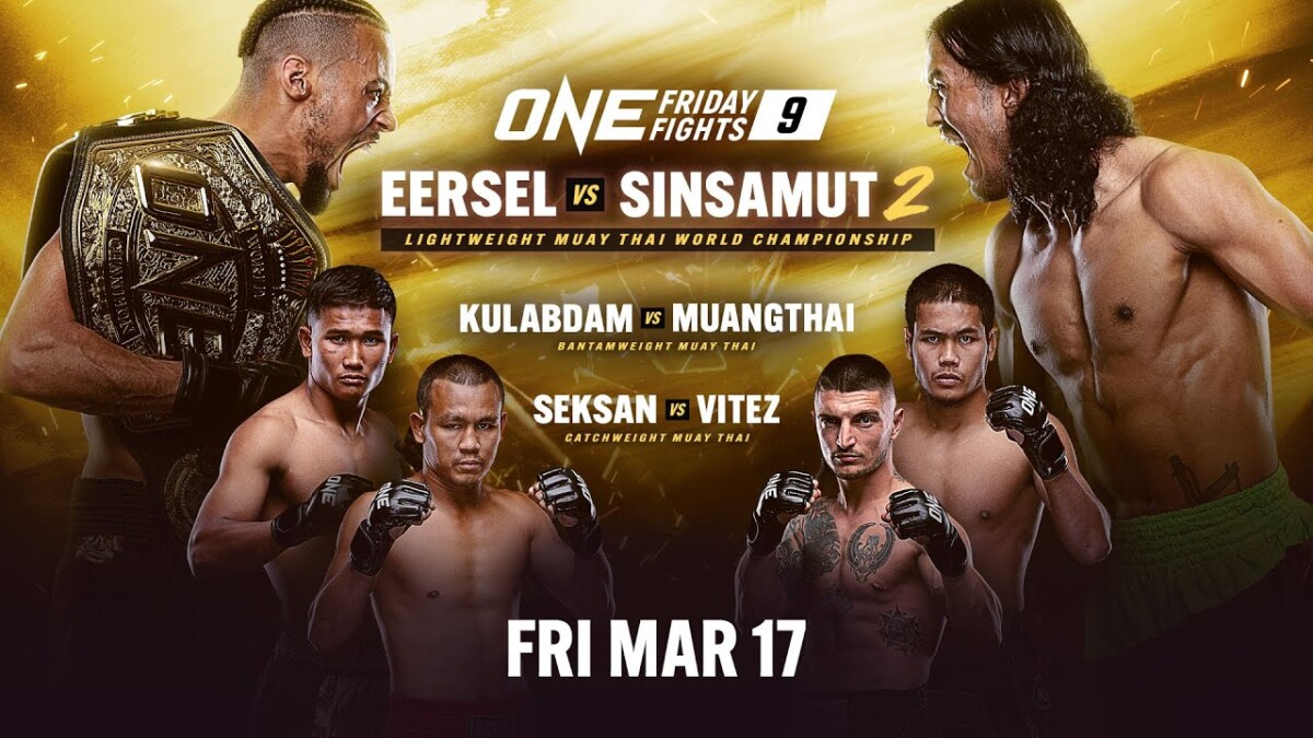 ONE Friday Fights 8: Petsukumvit vs. Petchmuangsri - ONE Championship ...