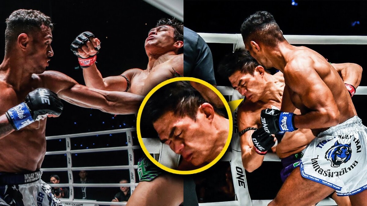 MASSIVE UPSET Felipe Lobo SHUTS DOWN Saemapetch - ONE Championship ...