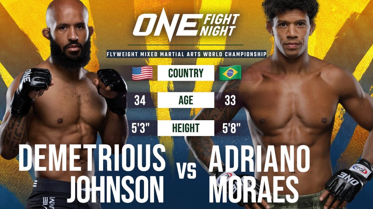 Adriano “Mikinho” Moraes MMA Stats, News, Videos ,and More - ONE ...