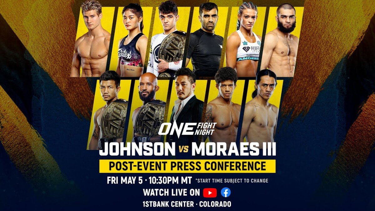 Johnson Wins The Trilogy Against Moraes - ONE Championship – The Home ...