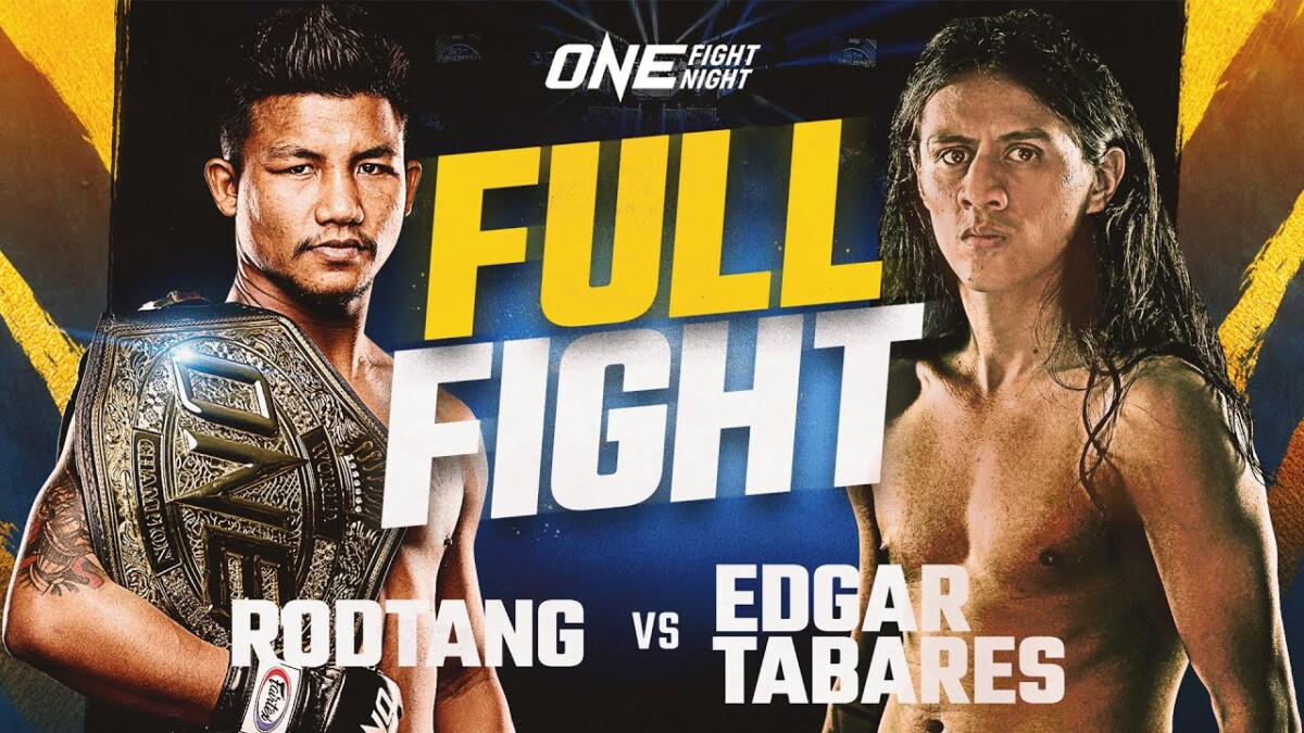 Rodtang “The Iron Man” Jitmuangnon MMA Stats, News, Videos ,and More ...